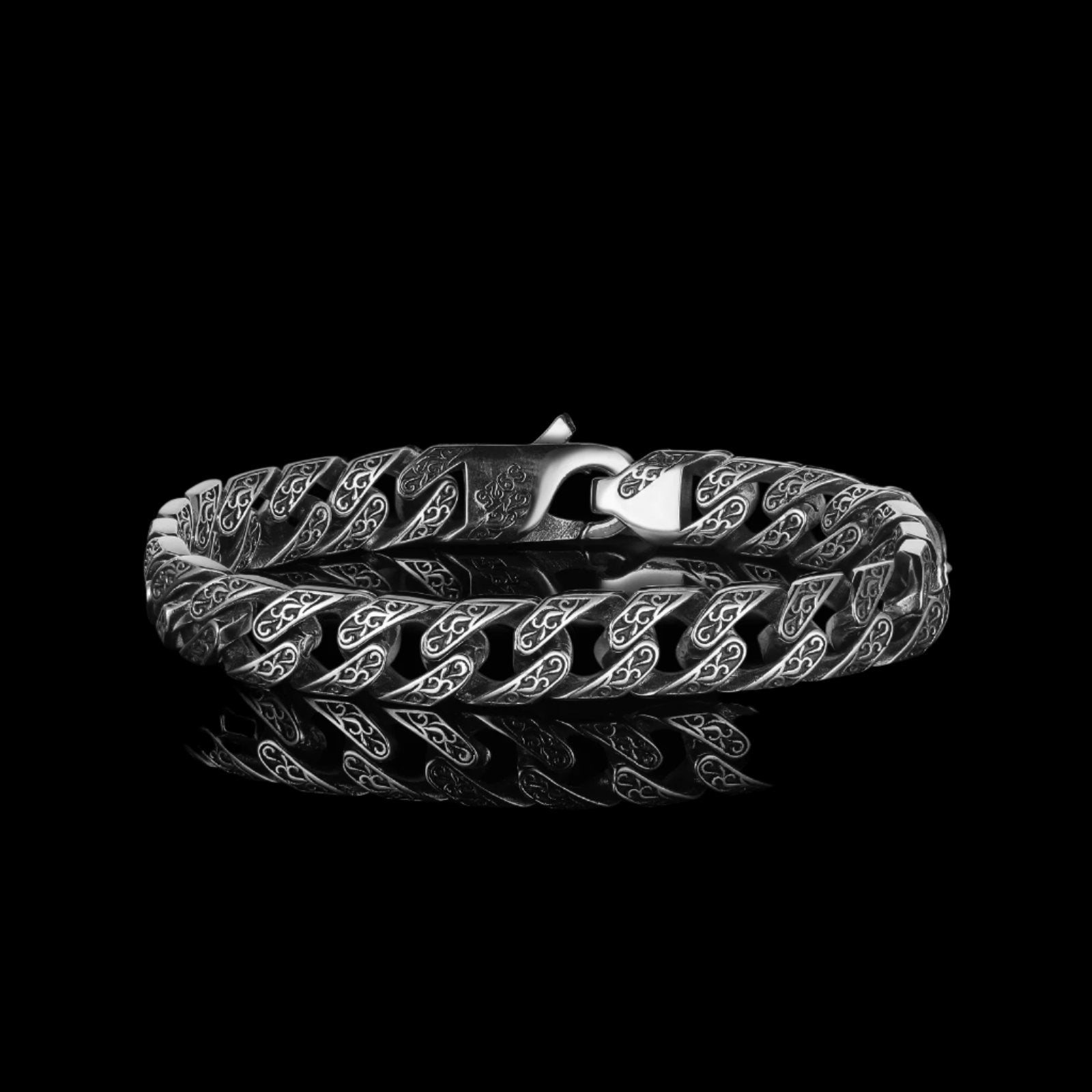 Ancient Cuban. Bracelet 925 Silver | OUTLAWS Amsterdam